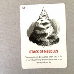 Stack of Needles, or the struggle of abundance