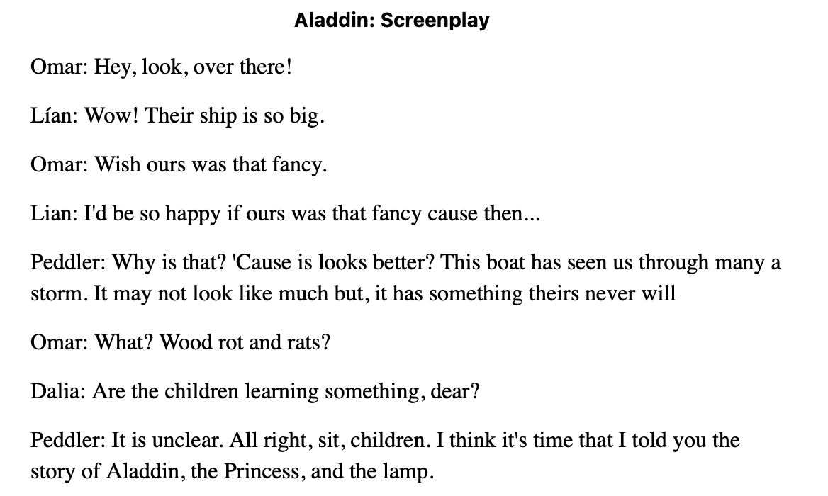 Fake screenplays on Amazon